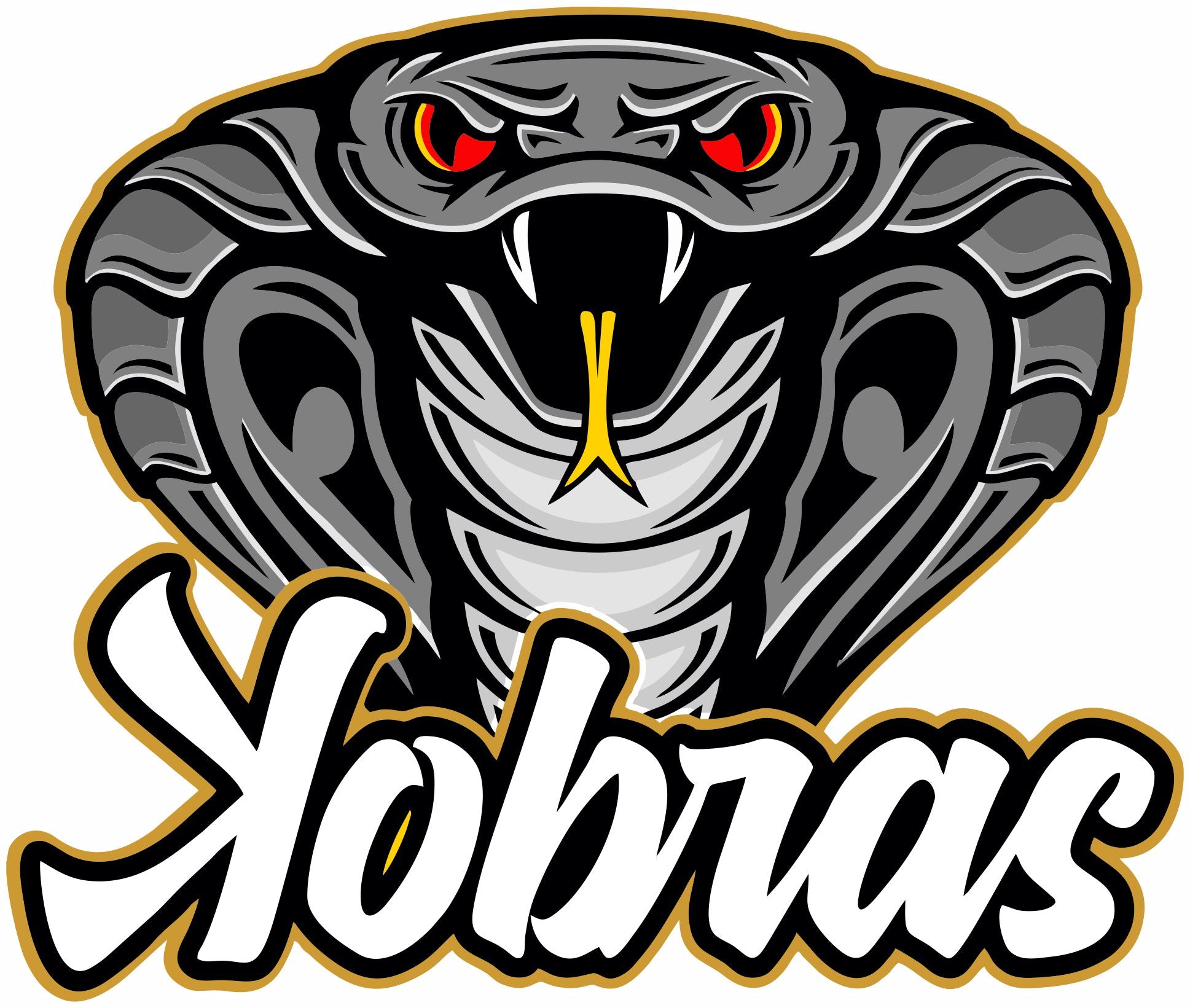 Cobra Baseball Logo Venom Cobra Baseball Logo Etsy